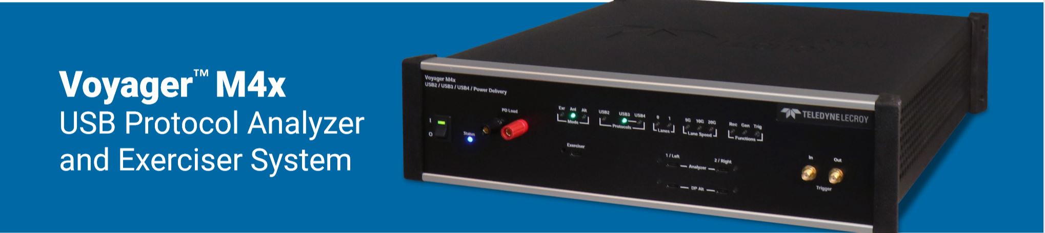 USB 4.0 协议分析仪（Voyager™ M4x ）-燊容电子科技(上海)有限公司